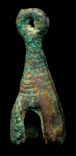 Ancient Chinese bell money.