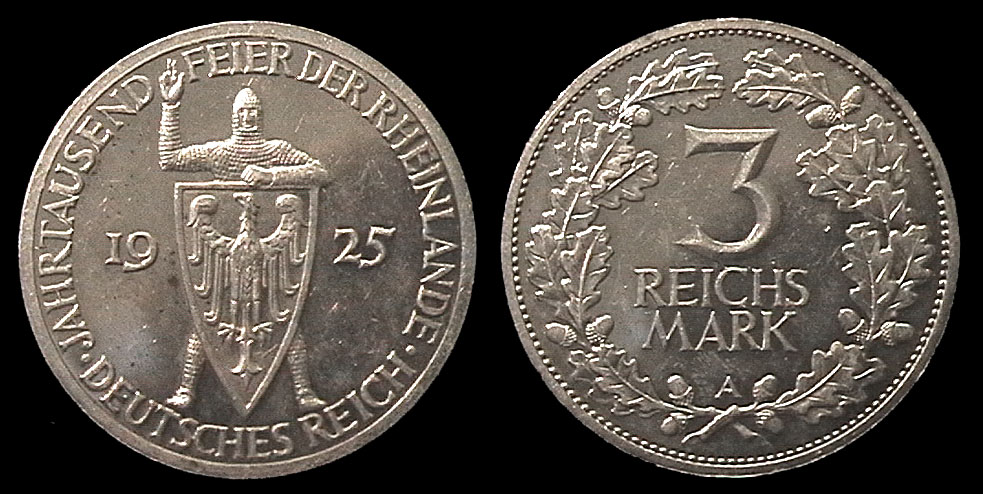 German Weimar Republic & Nazi coins