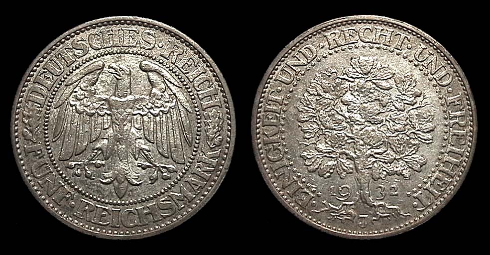 German Weimar Republic & Nazi coins